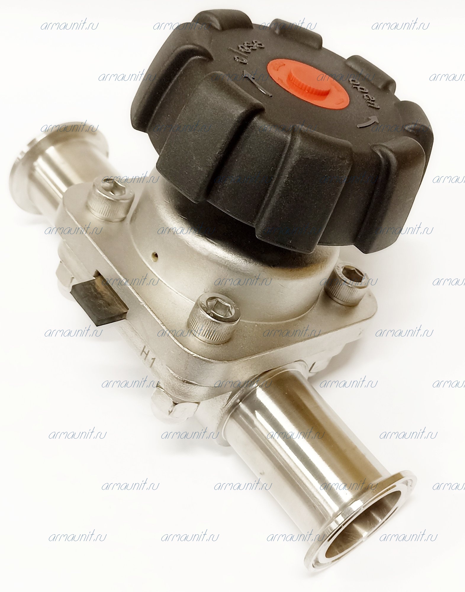 Клапан мембранный с ручным управлением Dn40 Pn16 T 1 150 Id 220631v